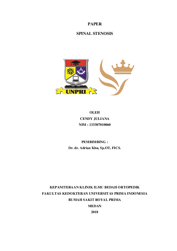 (DOC) Paper-Spinal Stenosis