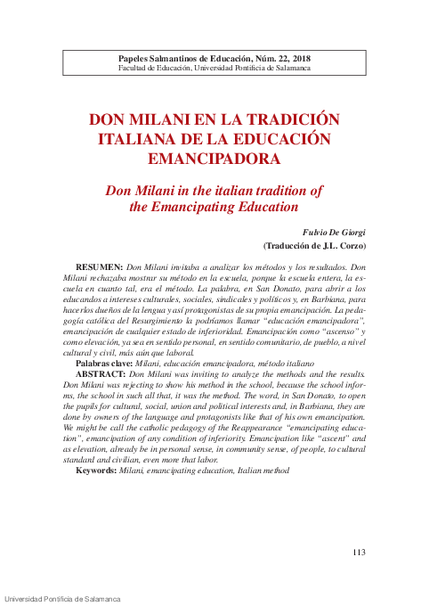 (PDF) De Giorgi Italian Method Salamanca