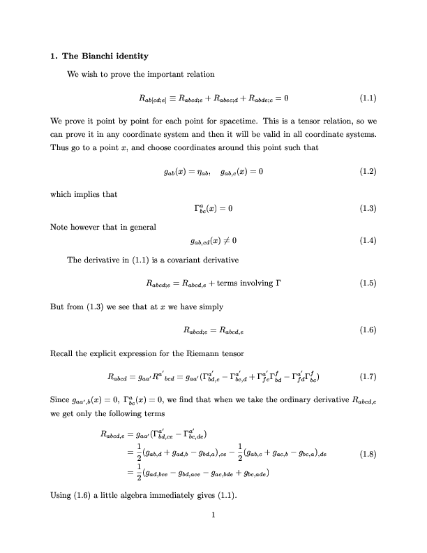 (PDF) Bianchi Identities