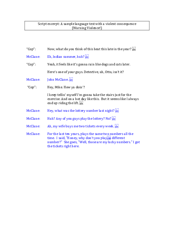 (DOC) Script excerpt