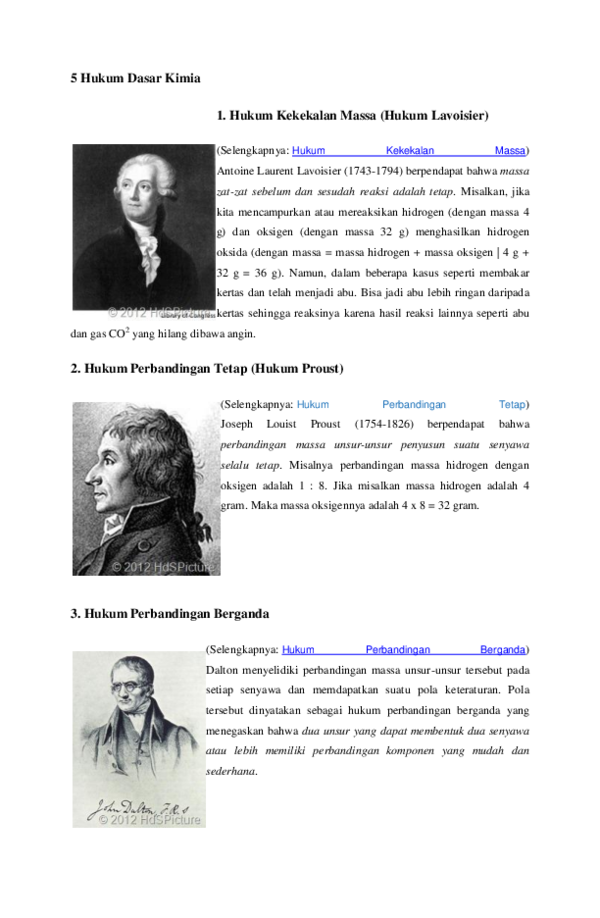 (DOC) 5 Hukum Dasar Kimia.docx