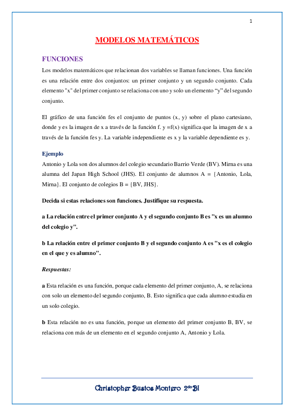 (PDF) Modelos Matemáticos