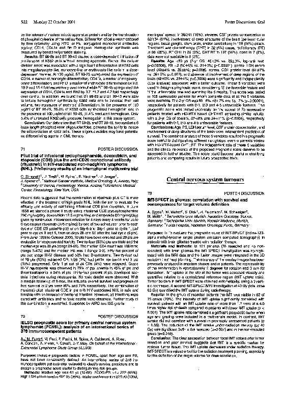 (PDF) IELSG prognostic score for primary central nervous system ...