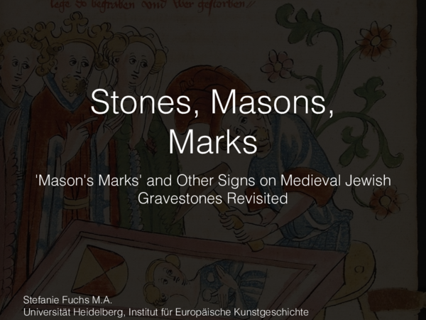 (PDF) Stones, Masons, Marks: 'Mason's Marks' and Other Signs on ...