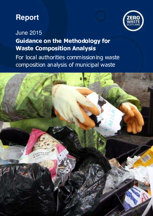 (PDF) Guidance on the Methodology for Waste Composition Analysis For ...