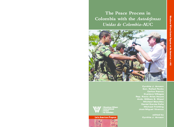 (PDF) The Peace Process in Colombia with the Autodefensas Unidas de ...