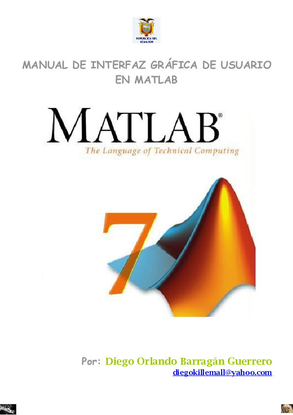 (PDF) MANUAL DE INTERFAZ GRÁFICA DE USUARIO EN MATLAB