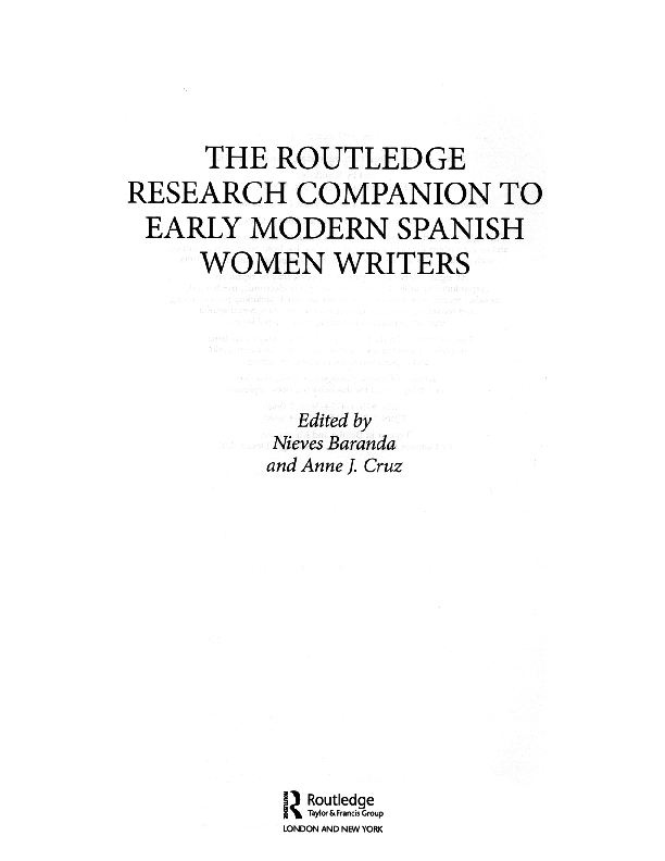 (PDF) (Book chapter) "Secular Women Writers of the New World"