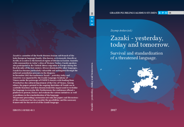 (PDF) Zazaki -yesterday, today and tomorrow. Survival and ...