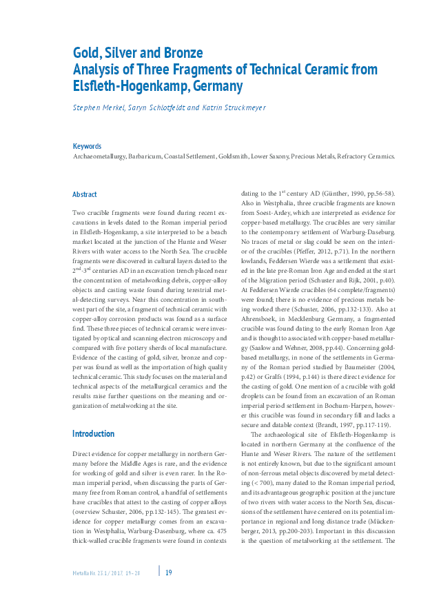 (PDF) Stephen Merkel, Saryn Schlotfeldt und Katrin Struckmeyer: Gold ...