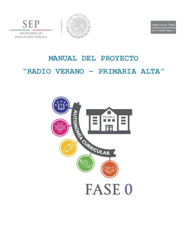 (PDF) AUTONOMÍA CURRICULAR 2017 - RADIO VERANO