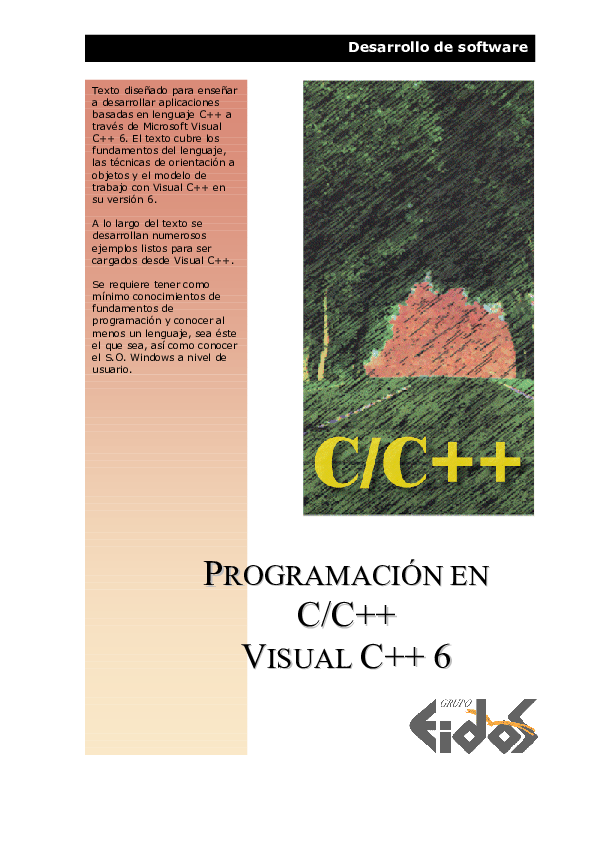(PDF) Eidos - Programacion en Visual C++