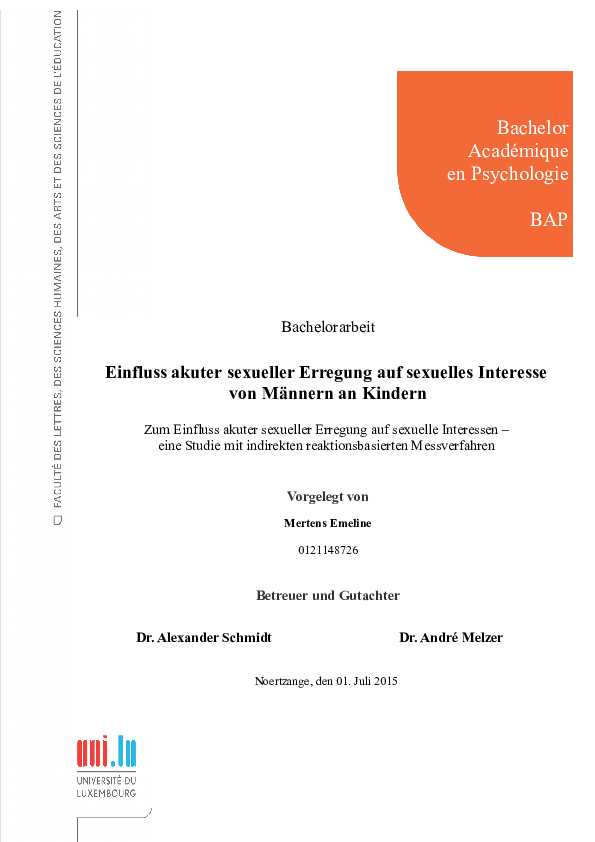 (DOC) Einfluss akuter sexueller Erregung auf sexuelles Interesse von ...