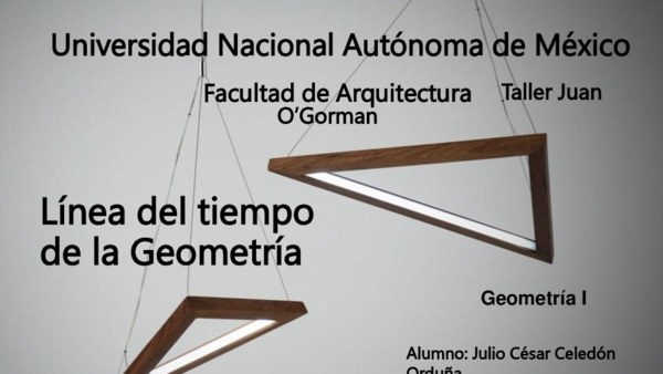 (PPT) Julio Cesar Celedon Linea del tiempo de la geometria