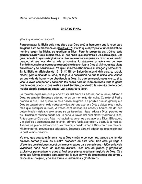 (DOC) Ensayo final