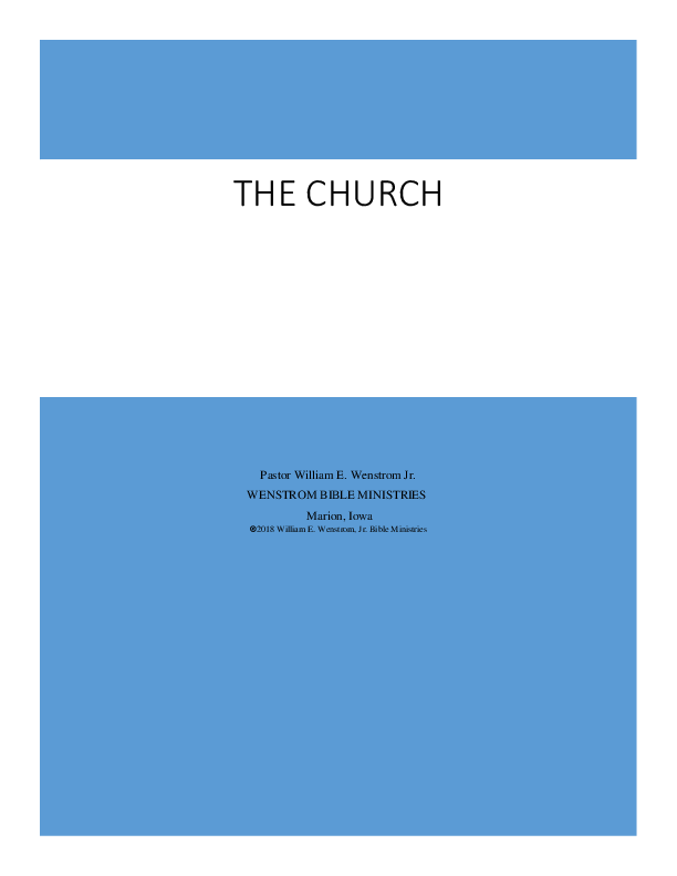 (DOC) The Church