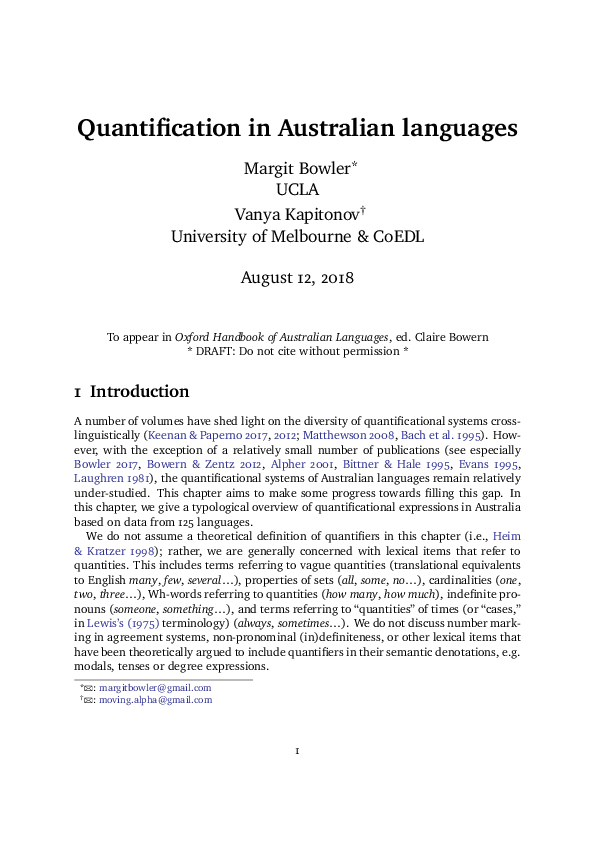 PDF Télécharger australian languages Gratuit PDF | PDFprof.com