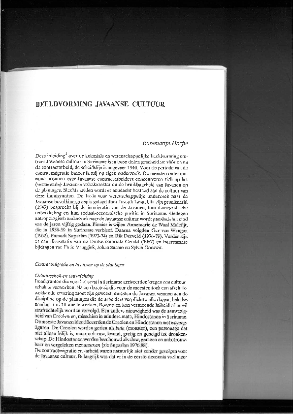 (PDF) De koloniale en wetenschappelijke beeldvorming omtrent de ...