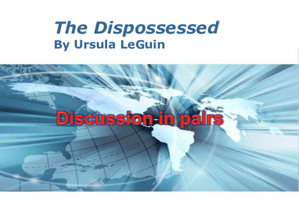 (PDF) The Dispossessed