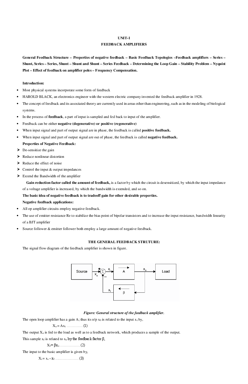 (PDF) UNIT I | Packirisamy Navaneethakrishnan - Academia.edu