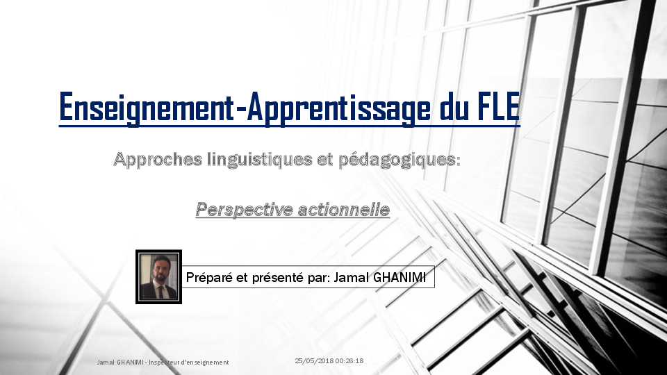 (PDF) Enseignement-Apprentissage du FLE