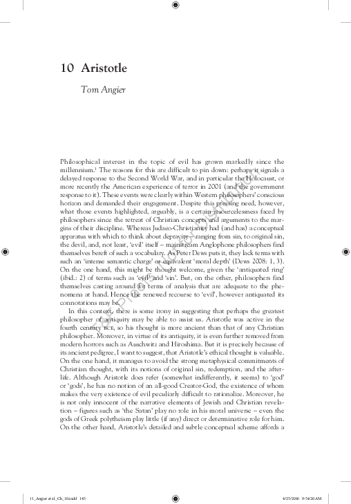 (PDF) The History of Evil in Antiquity