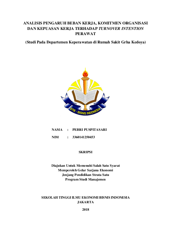 (PDF) ANALISIS PENGARUH BEBAN KERJA, KOMITMEN ORGANISASI DAN KEPUASAN ... (PDF) ANALISIS PENGARUH BEBAN KERJA, KOMITMEN ORGANISASI DAN KEPUASAN ...
