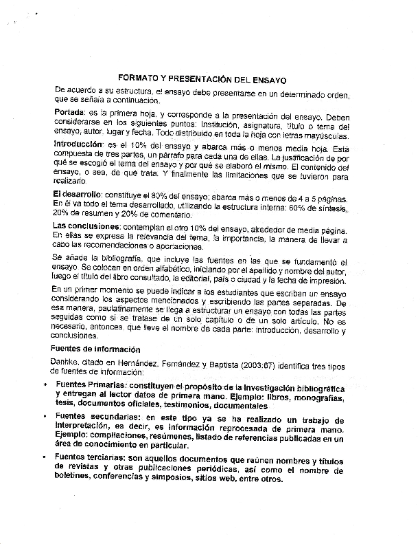 (PDF) FORMATO Y PRESENTACIÓN DEL ENSAYO