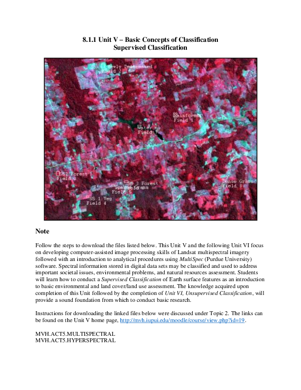 (PDF) 8.1_Unit V_Basic Concepts of Classification: Supervised ...