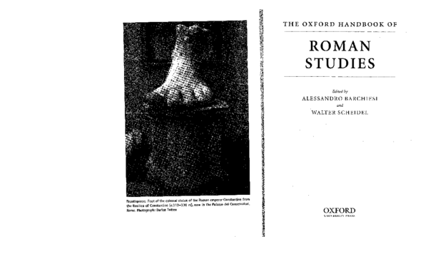 (PDF) A Synthesis on Early Rome