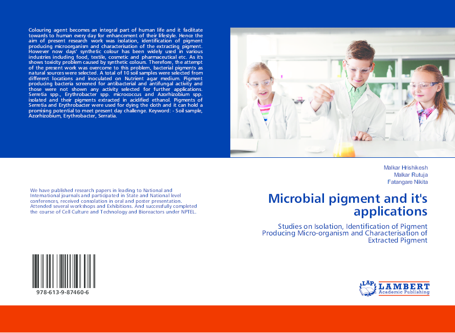 (PDF) Microbial pigment and it's Application