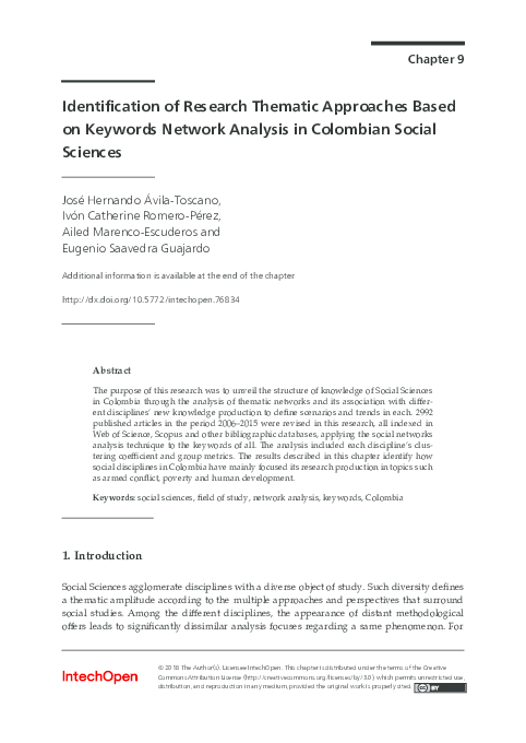 (PDF) Identification of Research Thematic Approaches Based on Keywords ...