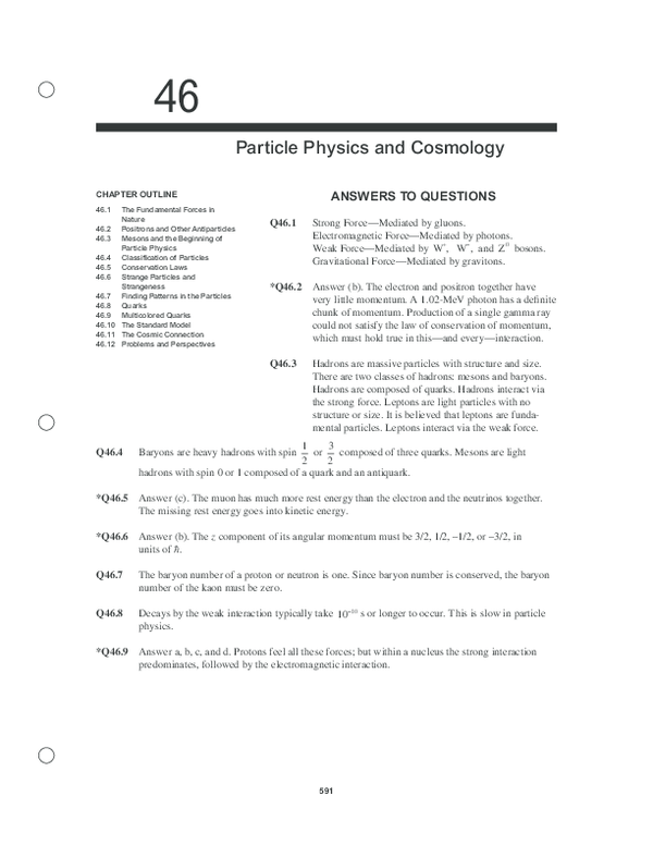 (PDF) Particle Physics and Cosmology CHAPTER OUTLINE