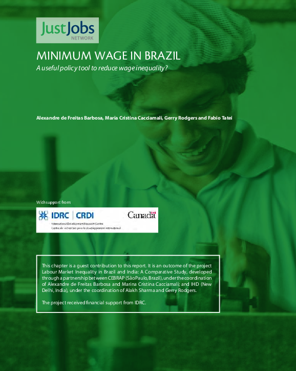 (PDF) MiniMuM Wage in Brazil A useful policy tool to reduce wage inequality