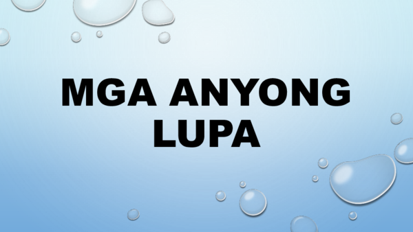 (PPT) Mga anyong Lupa