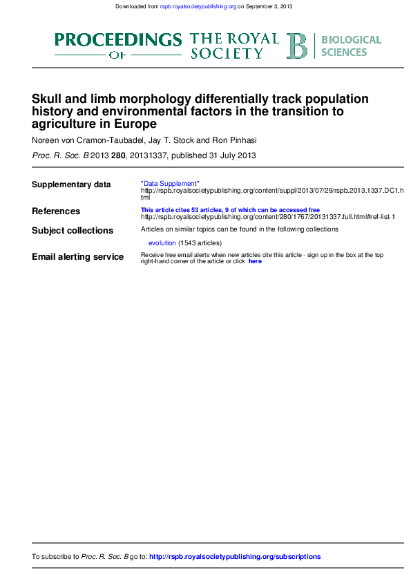 (PDF) Proc. R. Soc. B-2013-von Cramon-Taubadel--1.pdf