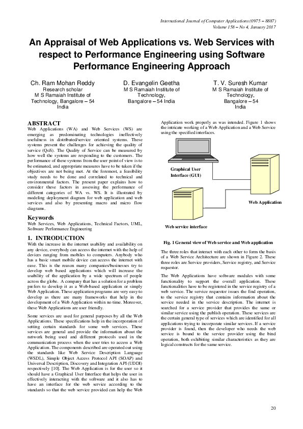 (PDF) An Appraisal of Web Applications vs. Web Services with respect to ...