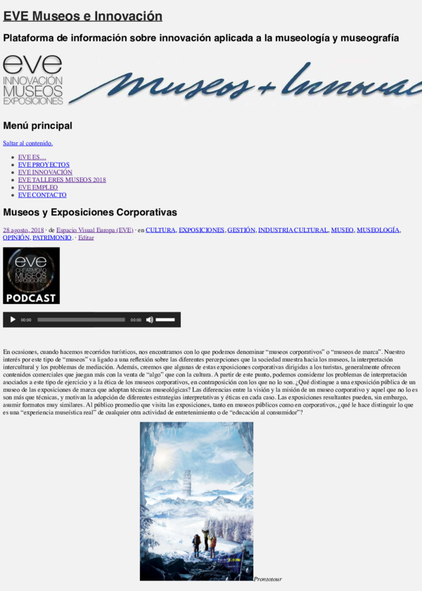 (PDF) MUSEOS Y EXPOSICIONES CORPORATIVAS