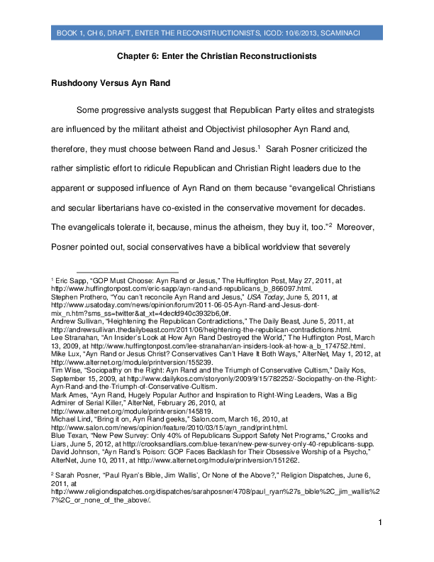 (PDF) Book 1 Ch 6 Ver 1.0 : Enter the Christian Reconstructionists
