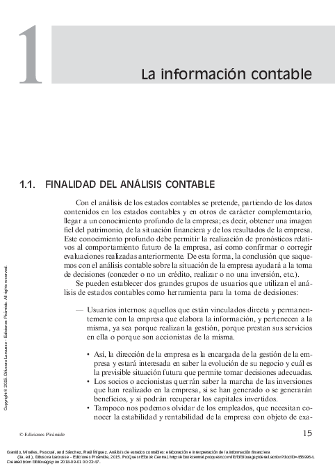 (PDF) Análisis de estados contables elaboración e interp... (1. LA INFORMACIÓN CONTABLE)