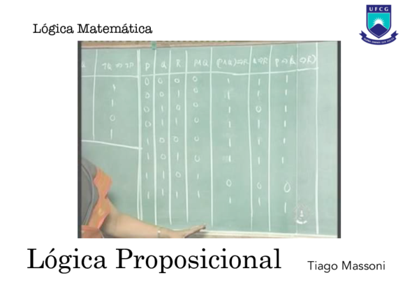 (PDF) Lógica Matemática