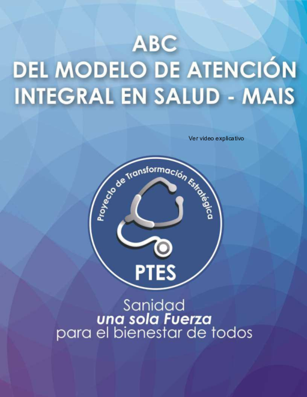 (PDF) ABC Modelo de Atención Integral en Salud