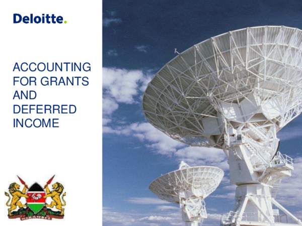 (PDF) ACCOUNTING FOR GRANTS AND DEFERRED INCOME