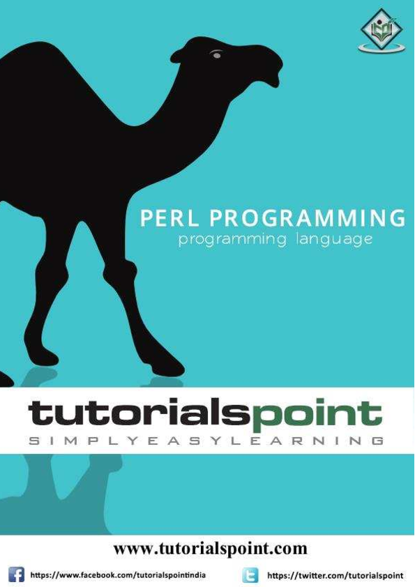 (PDF) Perl tutorial | Ramireddy Ajay - Academia.edu