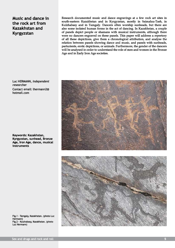 (PDF) IFRAO 2018: abstract; Music and dance in the rock art from ...