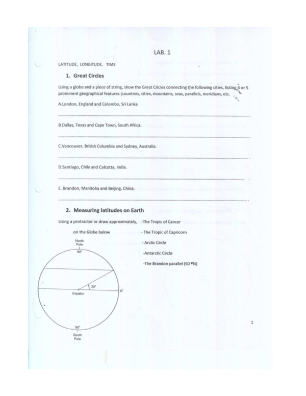 (PDF) Physical Geography lab