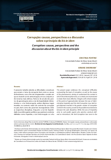 (PDF) Licenciado sob uma Licença Creative Commons Licensed under ...