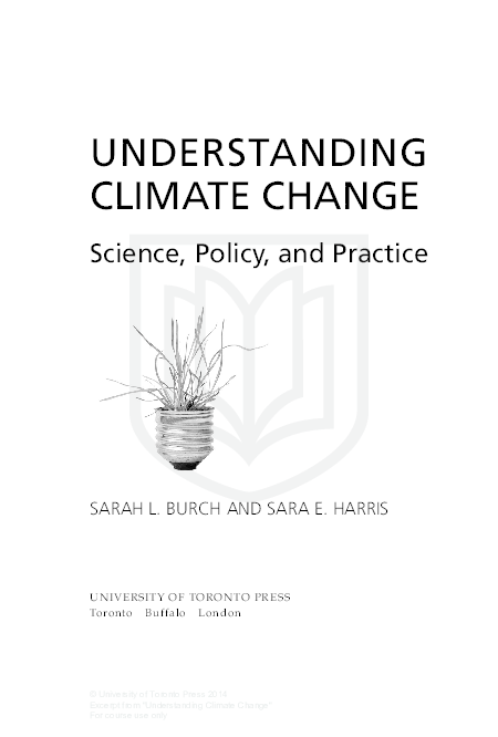 (PDF) UNDERSTANDING CLIMATE CHANGE Science, Policy, and Practice