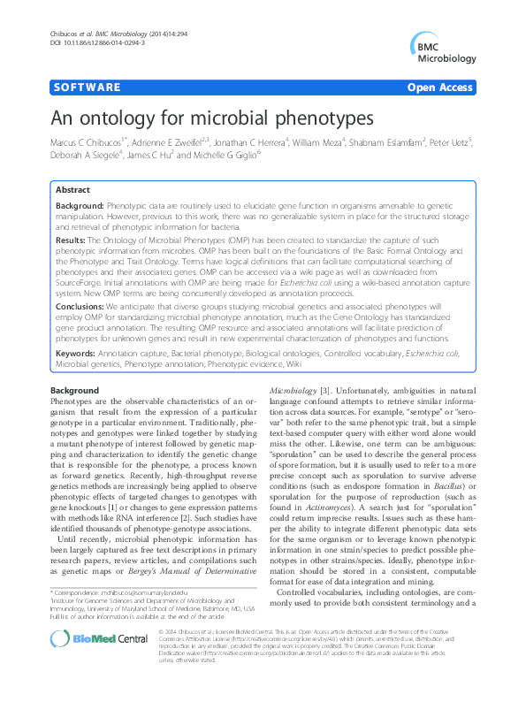 (PDF) . Chibucos 2014 BMC Microbiology 14(294)
