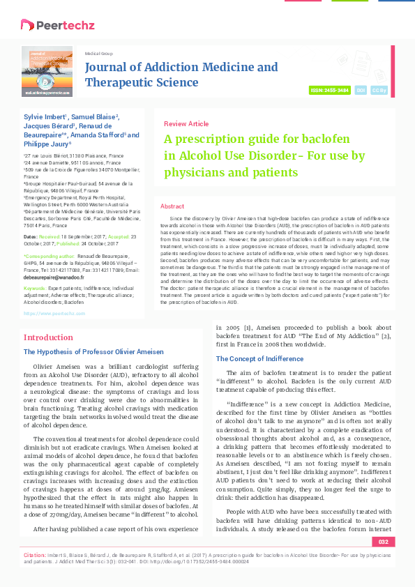 (PDF) Journal of Addiction Medicine and Therapeutic Science A ...